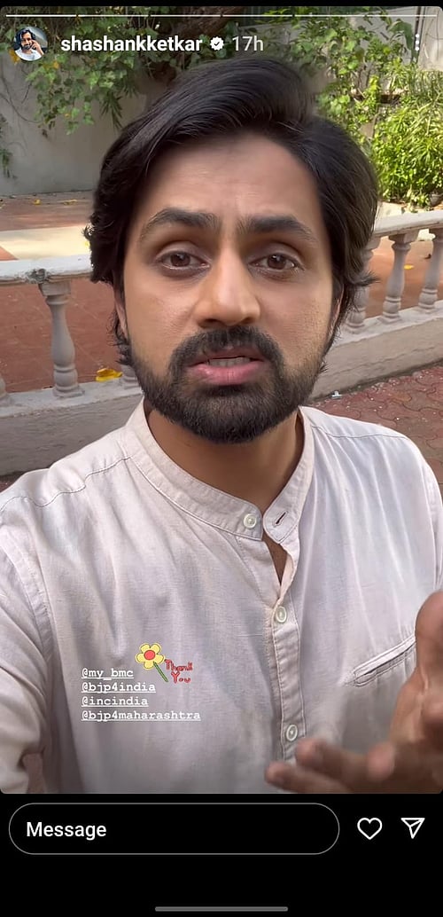 Shashank Ketkar Video : शशांक केतकरच्या तक्रारीनंतर BMCची कारवाई, एका रात्रीत केला परिसर स्वच्छ ...